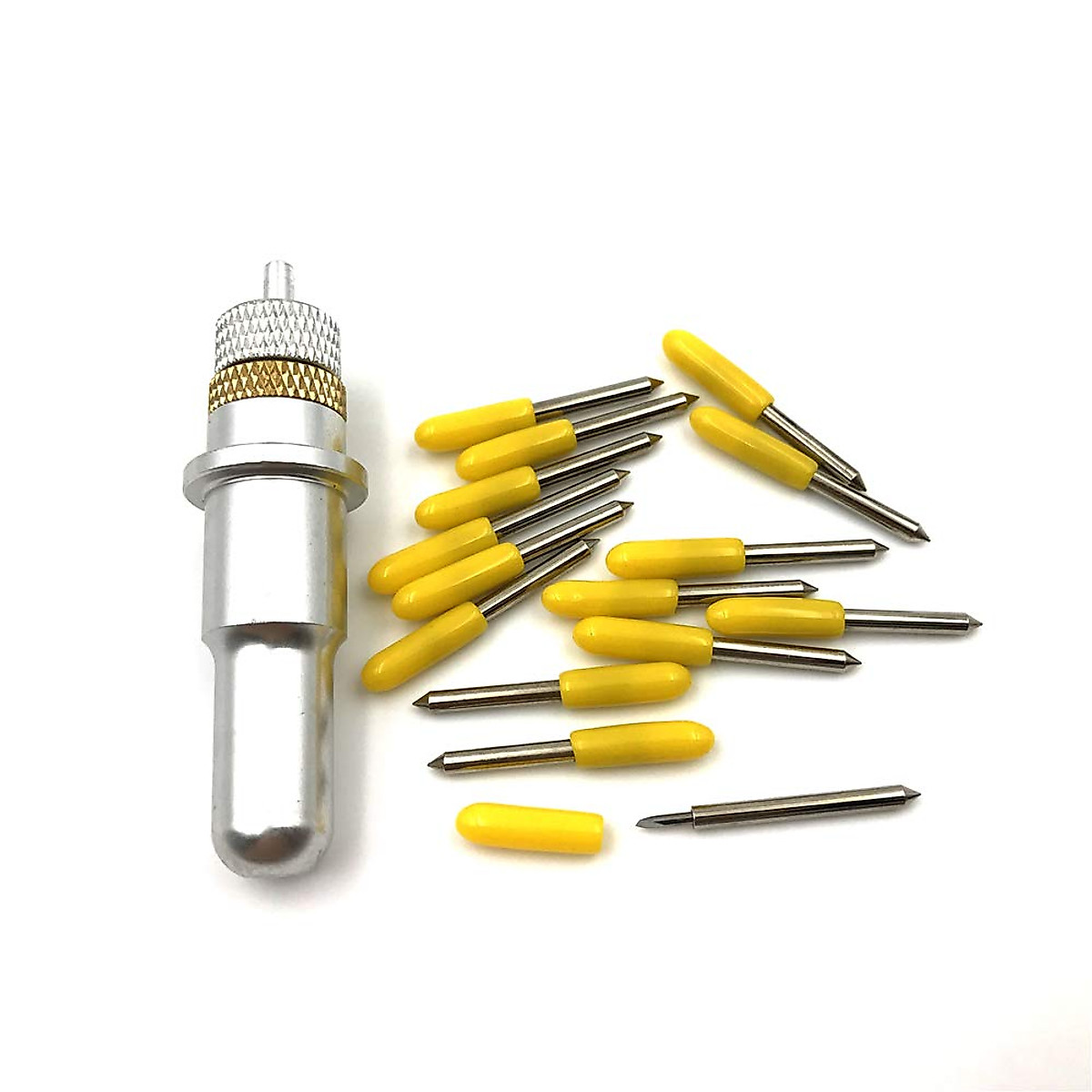 15pcs 30 Degree Vinyl Cutting Plotter Blades for Roland Machine+ Roland Blade Holder …