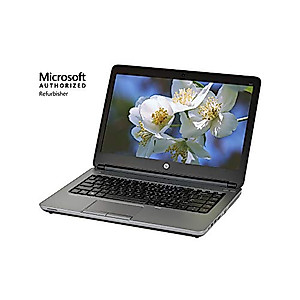 HP ProBook 640 G1 14in Laptop, Core i5-4300M 2.6GHz, 8GB Ram, 256GB SSD, DVDRW, Windows 10 Pro 64bit, Webcam (Renewed)