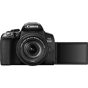 Ultimaxx Advanced Canon 850D/Rebel T8i with 18-135mm Lens Bundle - Includes: 64GB Memory Card + Digital Flash + 4PC Macro Close-Up Filter Kit + Wireless Shutter Release + Lightweight Tripod +Much More