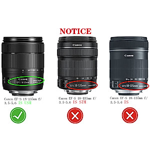 EW-73D Lens Hood Shade for Canon EOS RP for RF 24-105mm F4-7.1 is STM,EF-S 18-135mm f/3.5-5.6 is USM(Not for is or is STM),HUIPUXIANG 67mm Lens Hood