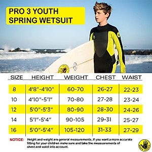 Body Glove Junior's Pro 3 Spring Wetsuit (Size 12) - Kids Suit Boys & Girls Swim Wear Short Sleeve Neoprene Open Water Thermal Short Pants Legs One Piece Childrens Bodysuit, Royal/Silver (9167J-12-RED)