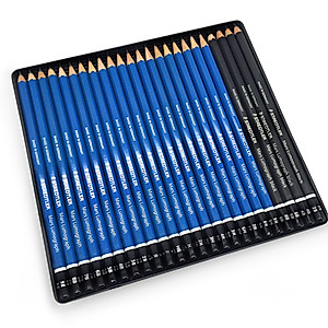 Staedtler Mars Lumograph Drawing Pencils 24/Pkg