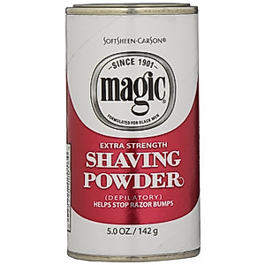 Magic Shave Shaving Powder Depilatory, Extra Strength, 5 oz - 2pc