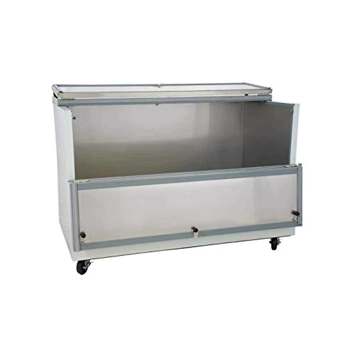 PEAKCOLD School Cafeteria Milk Cooler and Refrigerator