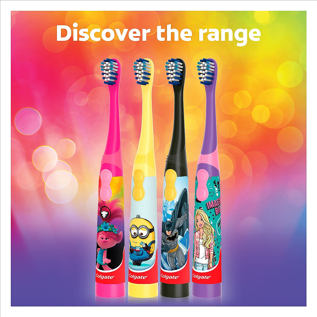 Colgate Minions Extra Soft Battery Toothbrush, Assorted