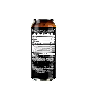 BEYOND RAW Lit On-The-Go | Ready to Drink Cans | Contains Caffeine, L-Citruline, and Beta-Alanine | Nitrix Oxide Preworkout Supplement | Jolly Rancher Watermelon | 12 Cans