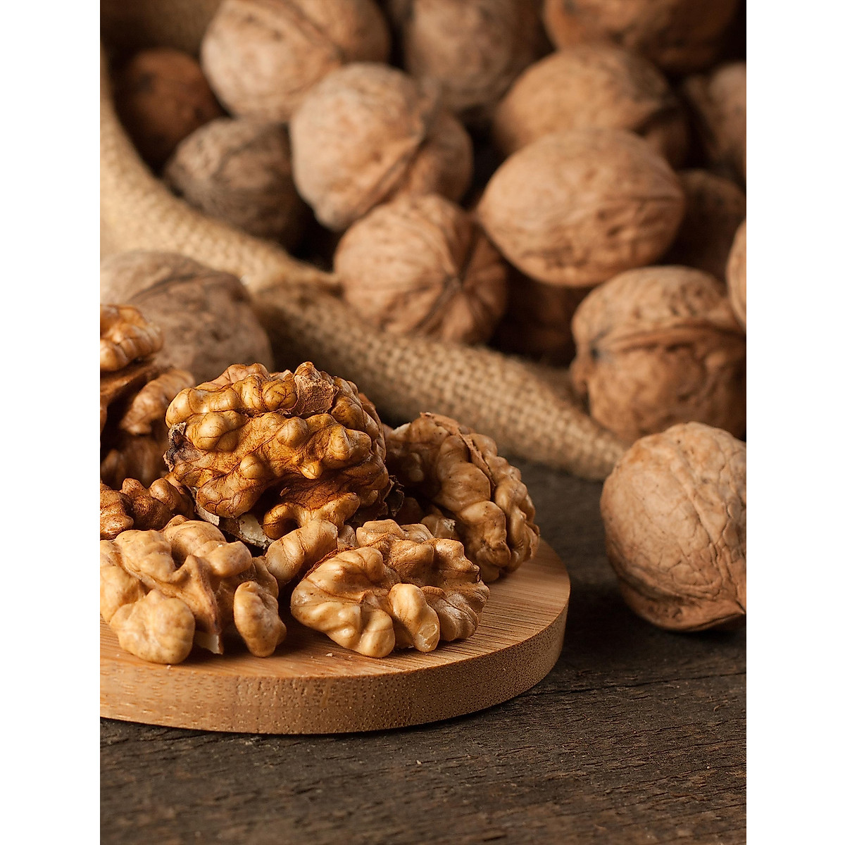 Anna and Sarah Walnuts in Shell, Jumbo, Fresh, Buttery Taste, Easy to Crack, California Chandler, Natural Shells, Not Bleached 5.5 Lbs