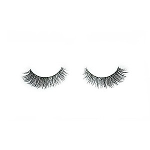 Luxe Lash Cutie - Premium Faux Mink False Eyelashes Kit with Featherlight Band, Reusable, Hypoallergenic Eyelash Extension for a Classy Natural Look, and with Effortless Application