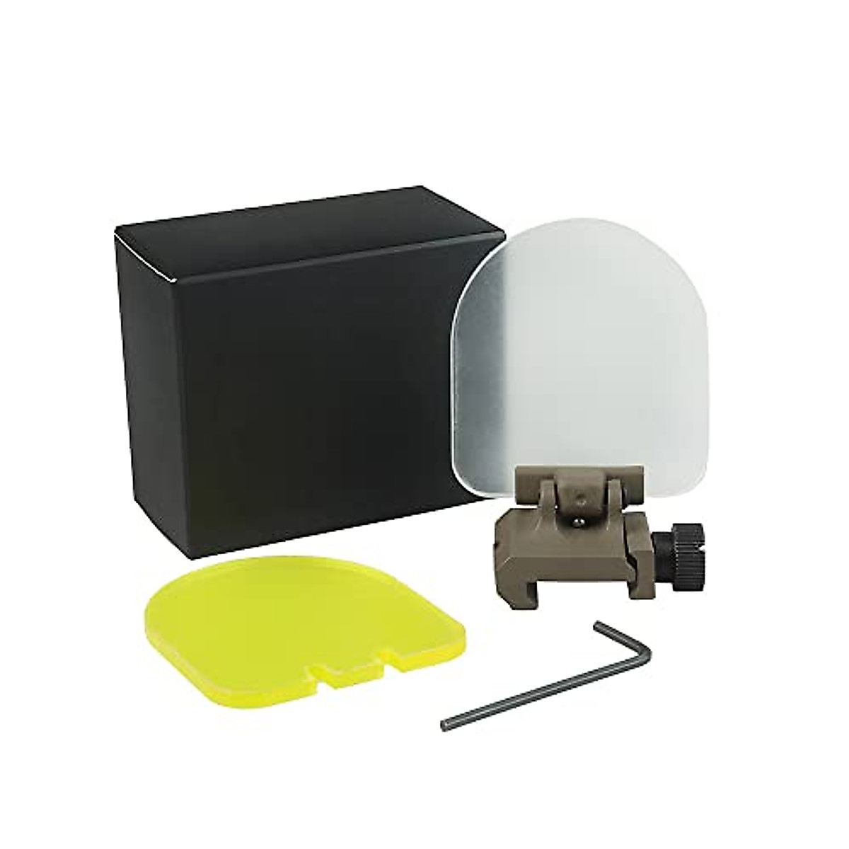 ATAIRSOFT Airsoft Dot Sight Reflex Scope Screen Protector 20mm QD Mount (DE)