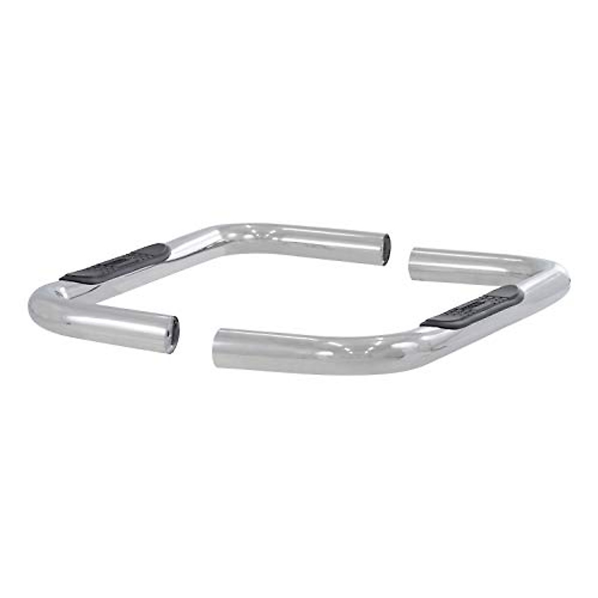 ARIES 204044-2 3-Inch Round Polished Stainless Steel Nerf Bars, No-Drill, Select Chevrolet, GMC Blazer K5