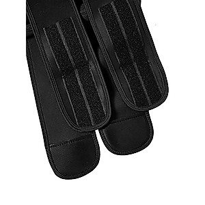 Verdusa Women's Waist Trainer Tummy Control Workout Corset Cincher Trimmer Shaper Belt Black XXL