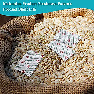 ATSAMFR 500cc(50Packets) Food Grade Oxygen Absorbers Packets for Long Term Food Storage,Oxygen Absorbers for Home Made Jerky