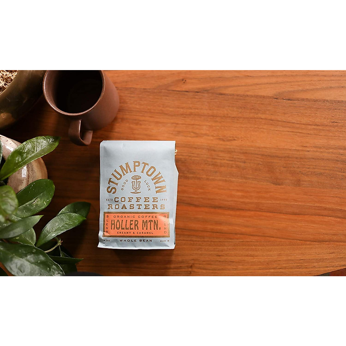 Stumptown Coffee Roasters, Medium Roast Organic Whole Bean Coffee Gifts - Holler Mountain 12 Ounce Bag with Flavor Notes of Citrus Zest, Caramel and Hazelnut
