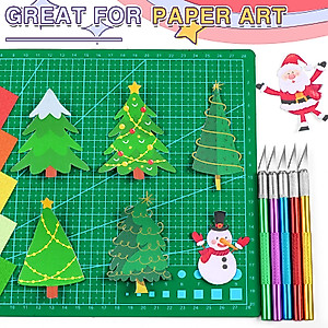 DIYSELF 20 Pack Exacto Knife, Exacto Knives Bulk, Craft Knife for Paper, Wood, Cardboard, Plastic, Stencil, Art, Clay, Hobby Knife with Exacto Knife Blades, Precision Knife