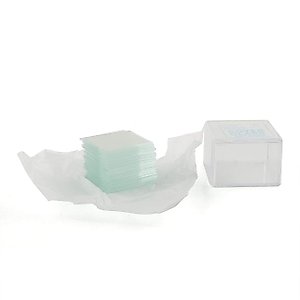 E-outstanding Coverslip 100PCS 22x22mm Glass Microscope Covers for Basic Biological Science Education Biology Slides