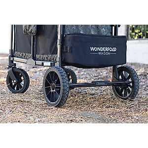 WONDERFOLD All Terrain XL Stroller Wagon Wheels for a Safe and Smooth Ride on Dirt, Mud, or Gravel (Compatible with All W4 Models and W2 Elite/Luxe Models)