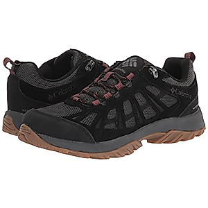 Columbia Mens Redmond Iii Waterproof Hiking Shoe, Dark Grey/Black, 9.5 US