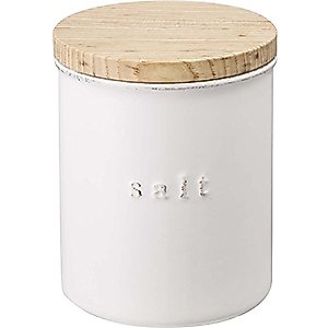 Yamazaki Home Tosca Ceramic Canister – Dry Food Kitchen Storage Container Organizer.