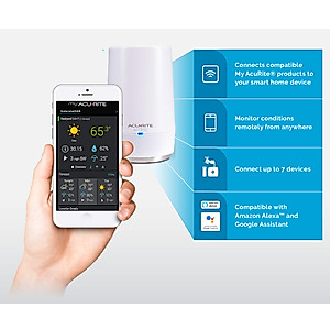 AcuRite 09155M AcuRite Access for Remote Monitoring of AcuRite Weather Stations, Compatible with Amazon Alexa