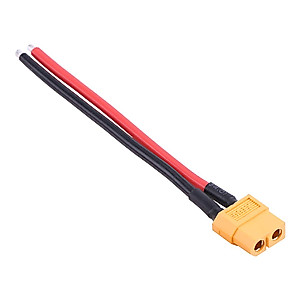 Plug Connector Adapter Cable RC CAR Battery 14AWG Cable for RC Battery with Silicone Jacket