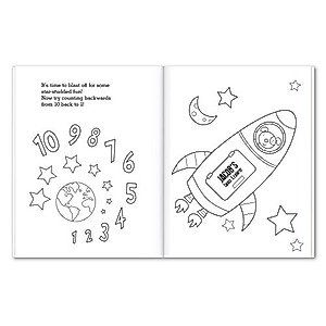 Personalized Coloring & Activity Book for Kids - I See Me! (Outer Space)