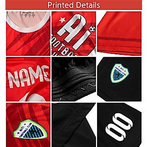 Custom Soccer Jersey Shorts for Men Women Kids Personalized Sportswear Printed Any Name Number