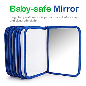 Urban Kiddy™ Baby's My First Family Album | Soft Photo Cloth Book Gift Set for Newborn Toddler & Kids (Dinosaur)