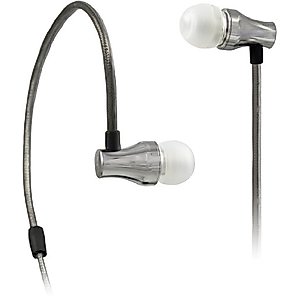 Wi Digital SEBD10 Wi Sure-Ears Professional Noise-Isolating In-Ear Monitors Optimized for Bass Drums and Keyboards - Polished Silver Brass