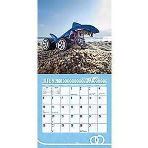 Hot Wheels 2020 Wall Calendar