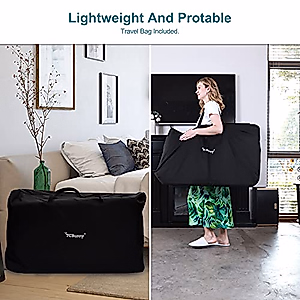 TCBunny 2-in-1 Baby Bassinet & Bedside Sleeper, Adjustable Portable Crib Bed for Infant/Newborn Baby, Grey (Mosquito Net Not Included)