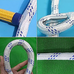 Safety Ladder,Home Emergency Escape Ladder - Portable Fire Escape Ladder,Rope Ladder/5M/16.4Ft