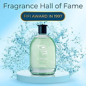 CANOE Aftershave Splash for Men by DANA (4 fl oz) Essence of an Adventurous Lifestyle, Classic Sport Scent