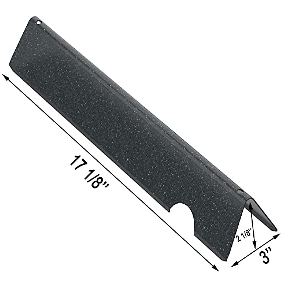 soldbbq 5PC Porcelain Enameled Flavorizer Bars Replacement Parts for Weber 66032/66795 for Most Gen II 300 Series,17 1/8 inch L x 3 inch W x 2 1/8 inch H