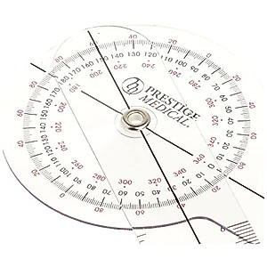 Prestige Medical 62 Protractor Goniometers, 6 Inches
