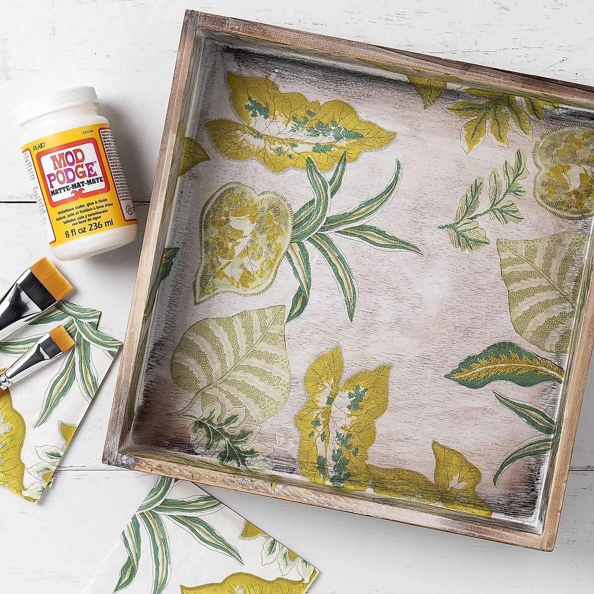 Mod Podge CS11301 Waterbase Sealer, Glue and Finish, 8 Oz, Matte