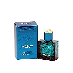 Versace Eros Eau De Toilette Spray for Men 1.0 Ounce