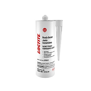 Loctite Ready Gasket – 1-Minute Flange Sealant & Gasket Maker for Automotive: Sensor-Safe, High Temp, Low-Odor | Black, 190mL Aerosol Can (PN: 37512-494150)