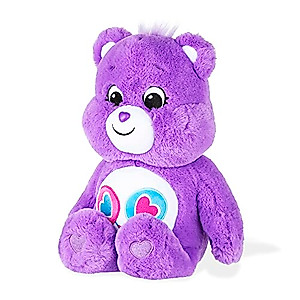 Care Bears Share Bear Stuffed Animal, 14 inches , Purple