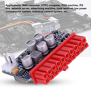 ASHATA 12V ATX Power Supply,90W DC-ATX Power Supply DC Input 20 Pin Power Module for Mini & HTPC Computer POS Machine