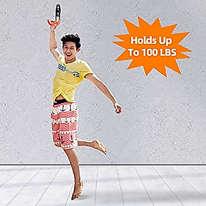 Dorisy Upgraded 16 Packs Garage Hooks Utility Double Heavy Duty with Mop Broom Holders, Wall Mount Hooks, Garage Storage Organization and Tool Hangers for Power ＆ Garden Tools, Ladders, Bikes(Orange)