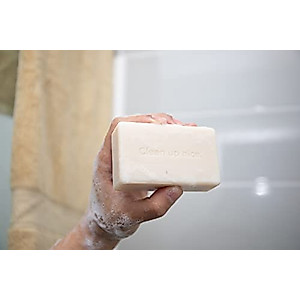 Every Man Jack Sea Salt 2-in-1 Mens Bar Soap - Wash and Shampoo for All Skin and Hair Types - Ultra Hydrating Made with Natural Ingredients like Shea Butter, Aloe Vera, Glycerin - 6oz