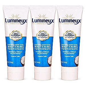 Lumineux Oral Essentials Teeth Whitening Toothpaste Bundle - 3-Pack
