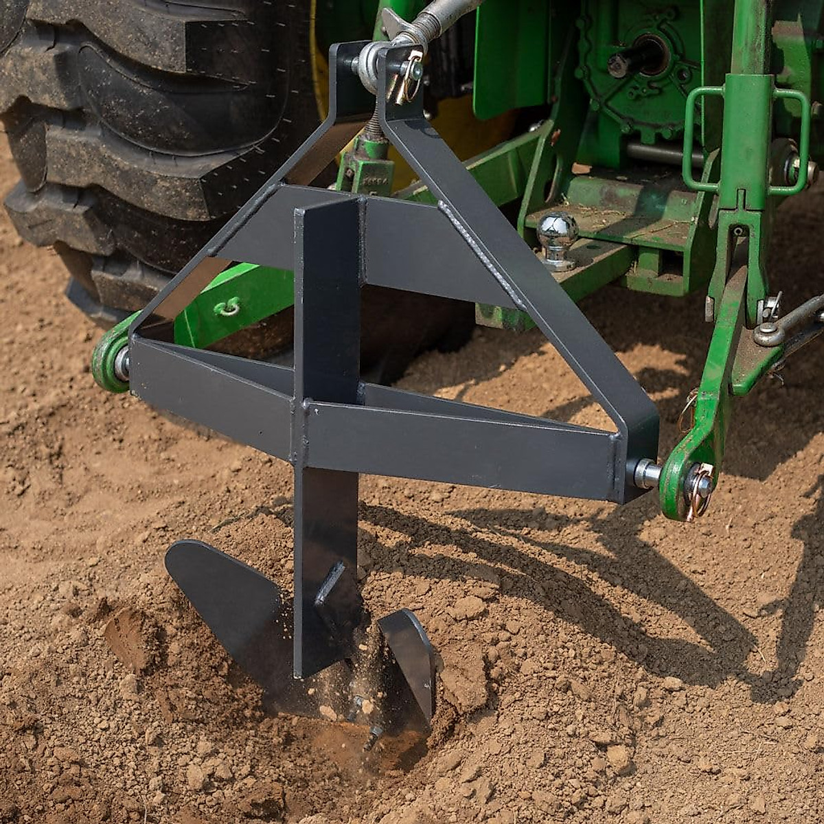 Titan Attachments Middle Buster for Category 1, 3-Point Quick Hitch Tractors, Furrows and Harvests Potatoes