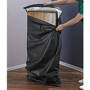 ROSROSE Table Leaf Storage Bag Padded 2 Pack, Heavy Duty Dining Table Leaf Bag, 51'' x 28'' Thick Flannel Backing Dining Table Cover Protector, Scratch Resistant, Fit 50''x 26'' Table Leaves