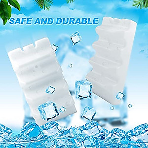 Bercoor Pack of 3 White Reusable Ice Pack for Breastmilk Storage, Available for Breastmilk Storage Bags, Milk Storage Bags and Bottles