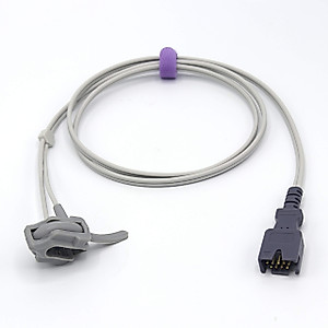 Compatible Masimo Reusable Spo2 Sensor Probe Neonate Wrap 3.2 ft 9 Pins Connector Accurate Measurement Fast Responses-Pronto-7, Rad-5, Rad-57, Rad-8, Rad-87, Radical-7