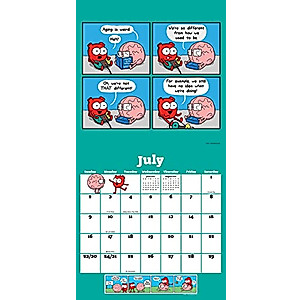 Heart and Brain 2023 Wall Calendar
