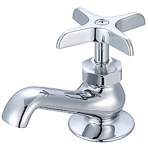 Central Brass 0239-P Single Handle Basin Faucet in Chrome