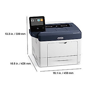 Xerox VersaLink B400/N Black and White Laser Printer, letter/legal, up to 47ppm, USB/ethernet, 550 sheet tray, 150 sheet multi purpose tray