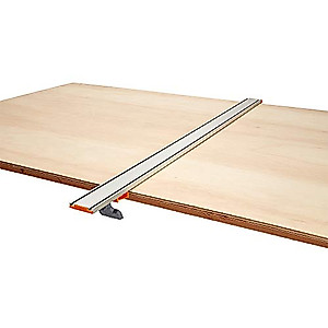 BORA 50” NGX Clamp Edge, Straight Cut Guide for Circular Saws, Easy to Use, Great for Cross-Cutting Plywood Sheets and Routing Dados, 544050